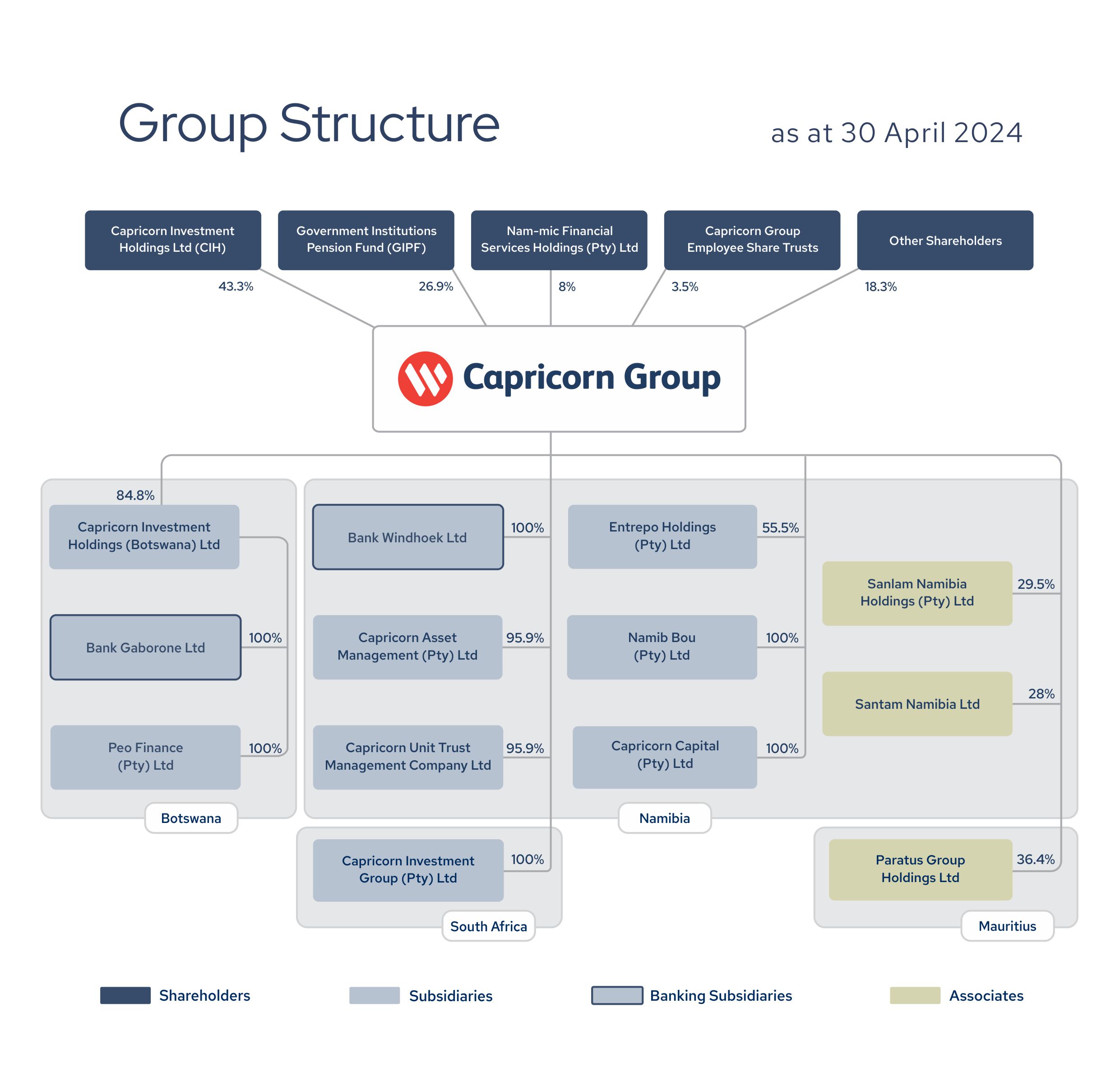 Group Structure | Capricorn Group